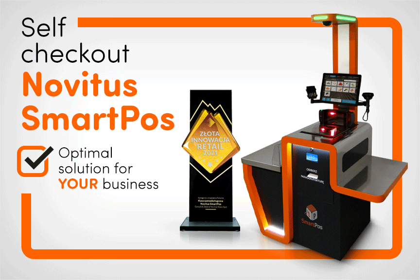 The Novitus SmartPos self-service cash register was awarded the Golden ...